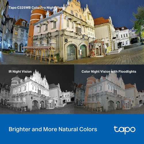 Tapo C325WB 2K Outdoor Security Camera with Colour-Pro Night Vision