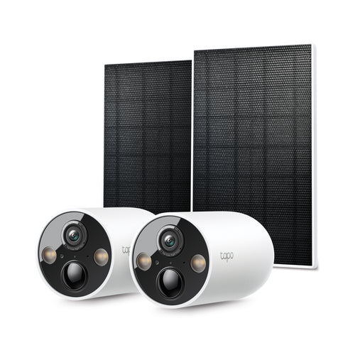 Tapo C425 KIT Solar-Powered 2K Security Camera Twin Pack