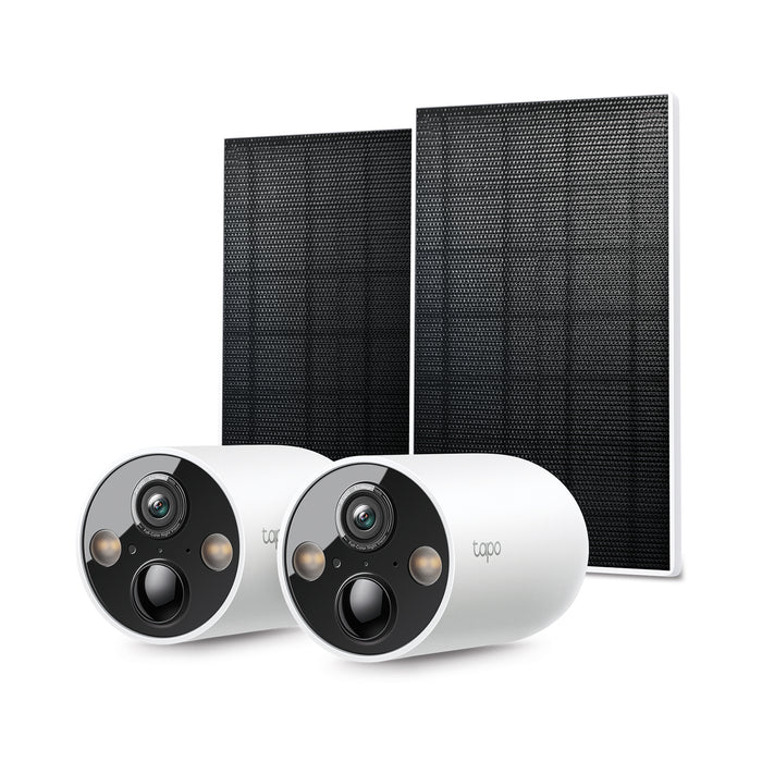 Tapo C425 KIT Solar-Powered 2K Security Camera Twin Pack