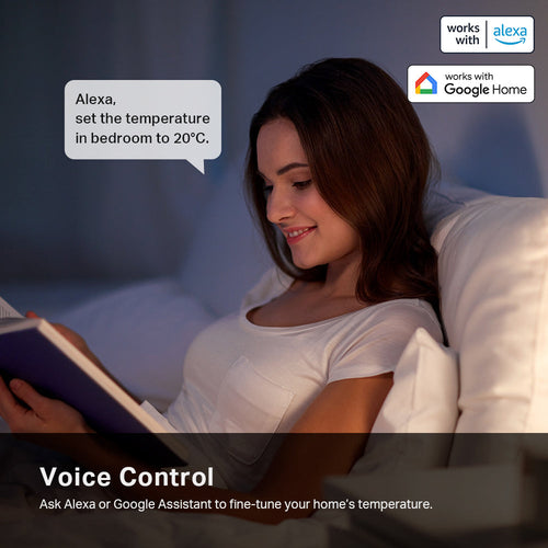 Kasa Smart Thermostatic Radiator Valve with Tapo Temperature Sensor T3