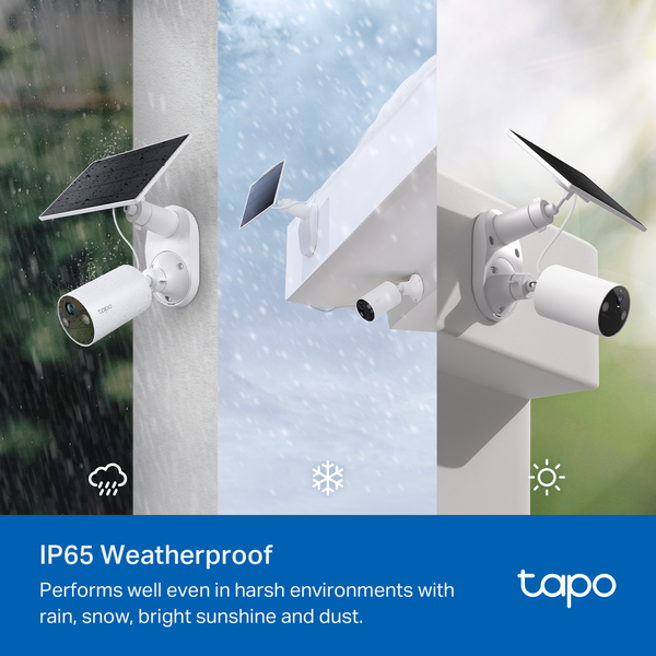 Tapo TC82 KIT 2K Solar-Powered Security Camera