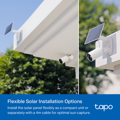 Tapo TC82 KIT 2K Solar-Powered Security Camera
