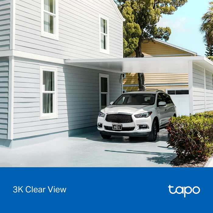 Tapo C630 KIT, 3K Solar-Powered Pan/Tilt Security Camera Kit