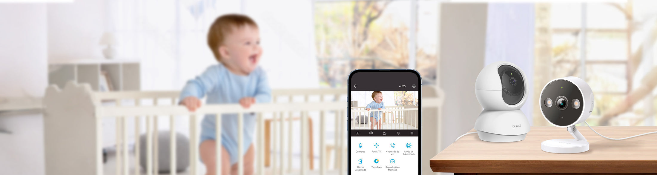 Baby Monitors | Buy Baby Camera Monitors | Tapo UK