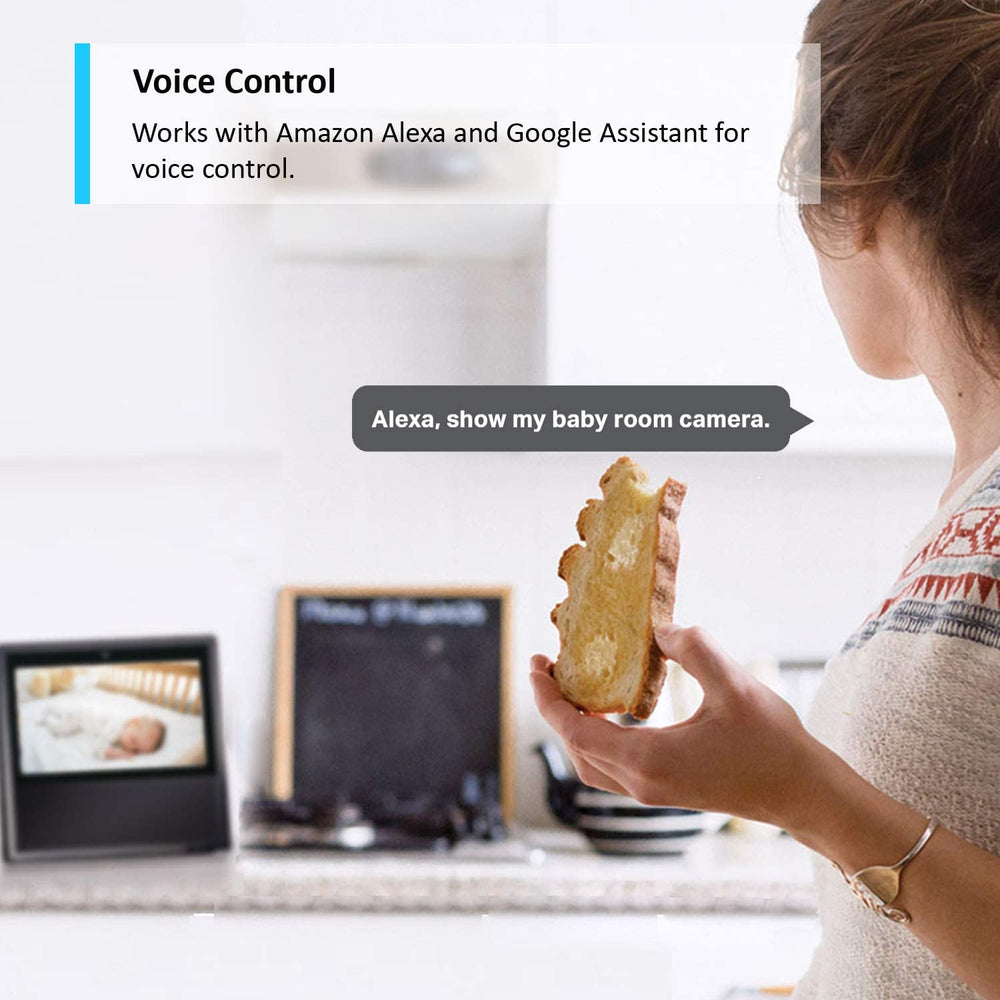 Tapo C110 Mini Indoor 3MP Wi-Fi Security Camera Twin Pack