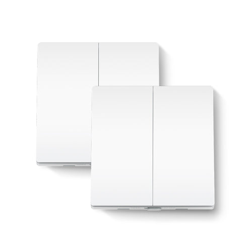 Smart Light Switch, 2-Gang 1-Way, Tapo S220 Twin Pack